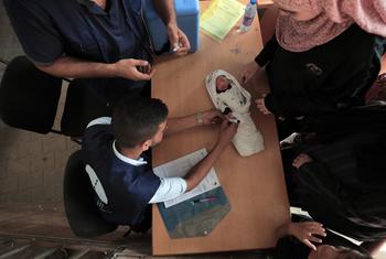 Gaza: Polio campaign reaches 94,000 children in besieged north | UN News