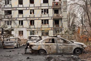 Many regions of Ukraine have been bombed during the conflict with Russia.
