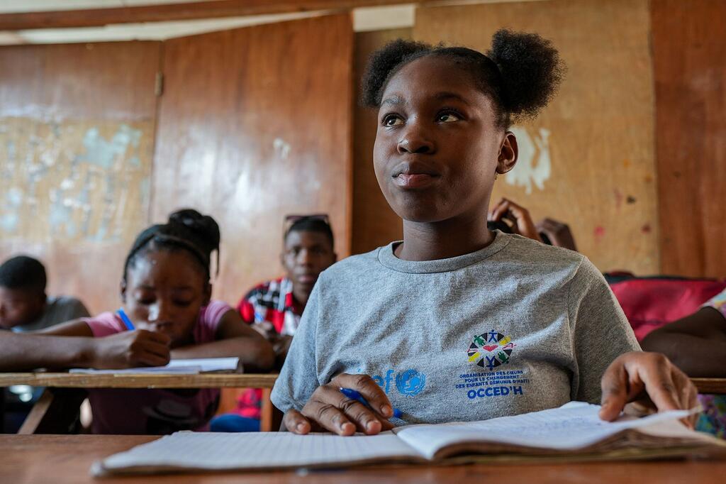 ‘Do not give up on children’: Displaced by violence, a Haitian girl ...