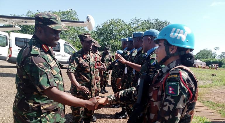 Walinda amani wa UN kutoka Tanzania wapokea pongezi kutoka JWTZ na ...