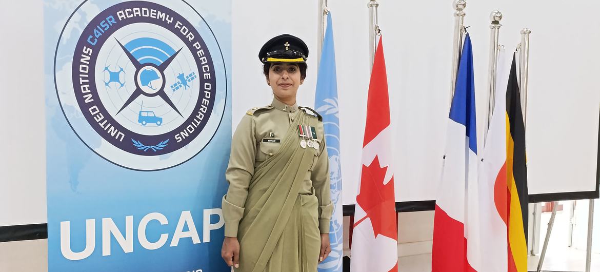 انٹرویو: یو این امن کاری میں خواتین کا کردار انتہائی اہم، میجر ماہم ...