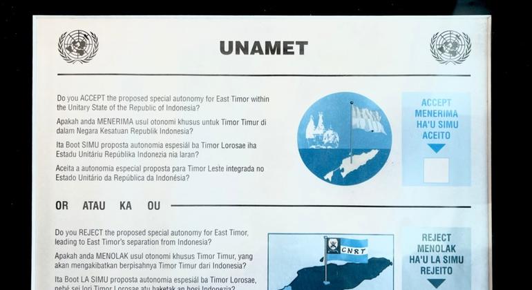 A lição de coragem por trás do referendo que tornou Timor-Leste ...