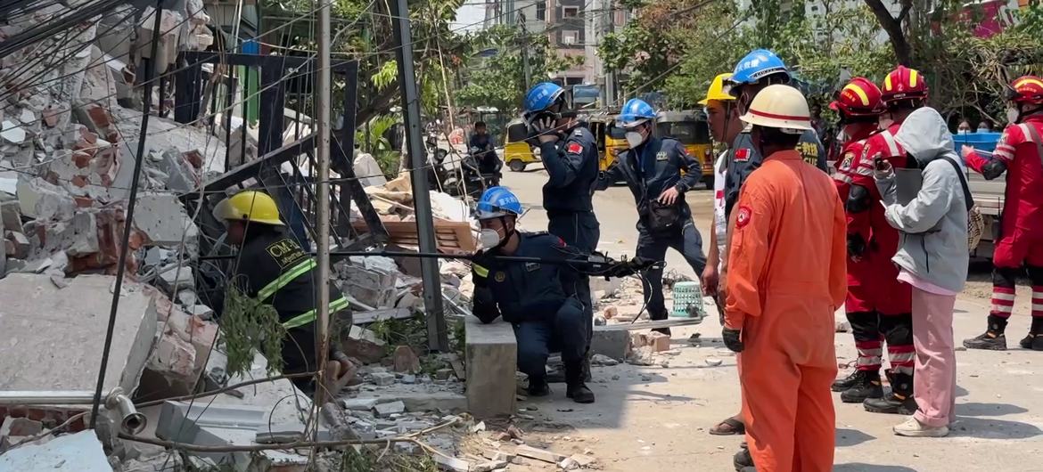 Myanmar earthquake latest: Entire communities flattened, aid teams say ...