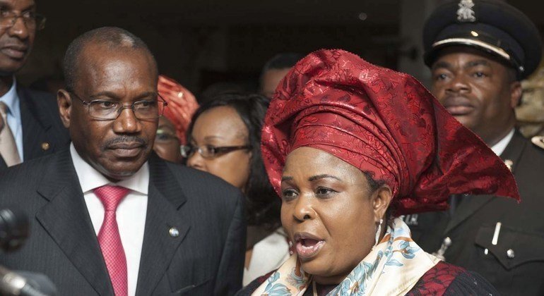 UN agency appoints first lady of Nigeria to champion child online ...