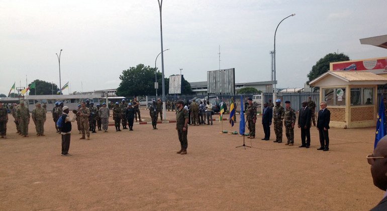 Centrafrique : la MINUSCA assume la responsabilité du dispositif sécuritaire de l'Aéroport de ...